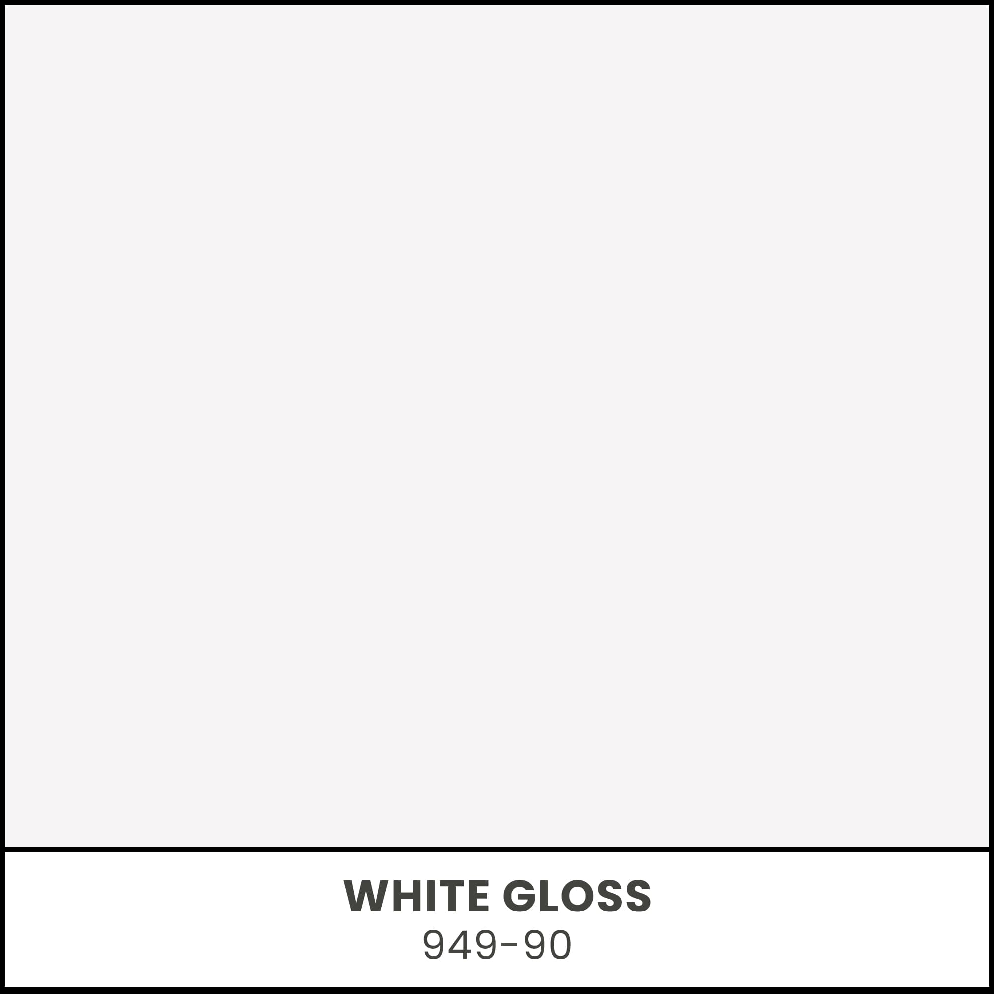 White Gloss Laminate - 949-90