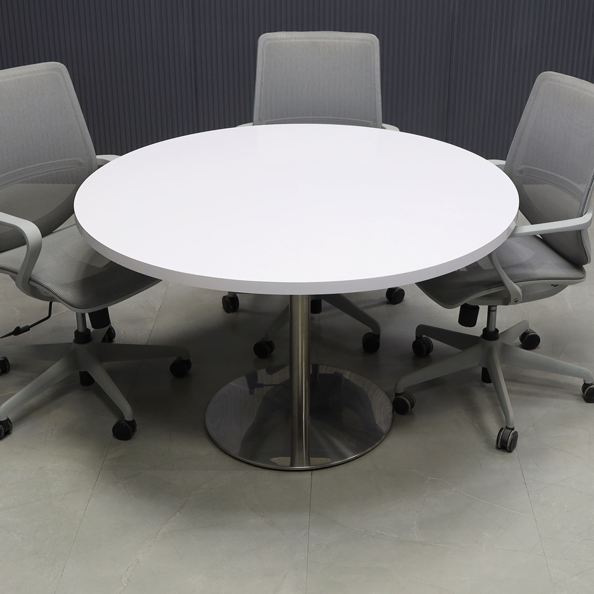 California Round Conference Table with Laminate Top