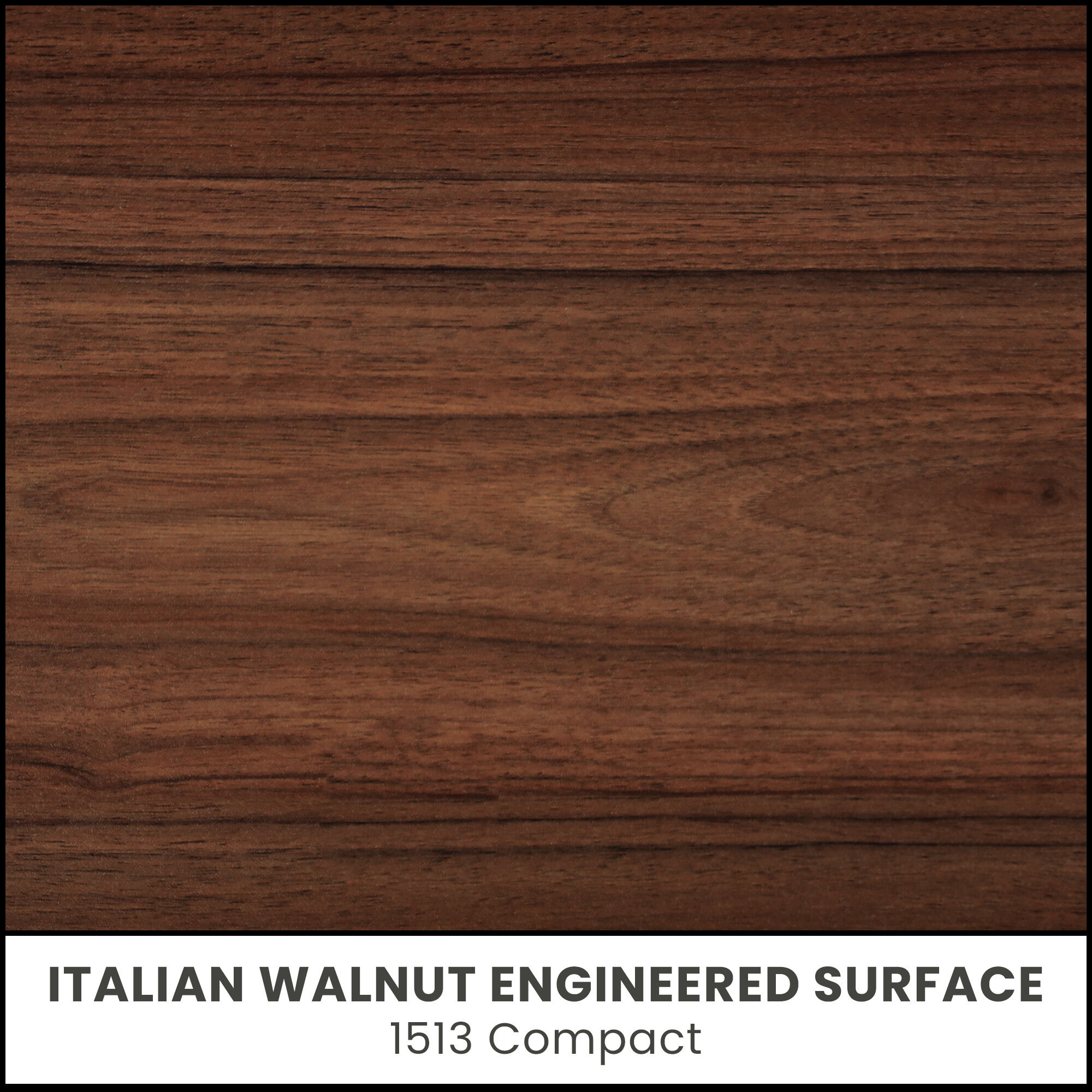 Italian Walnut Engineered Surface - 1513 Compact