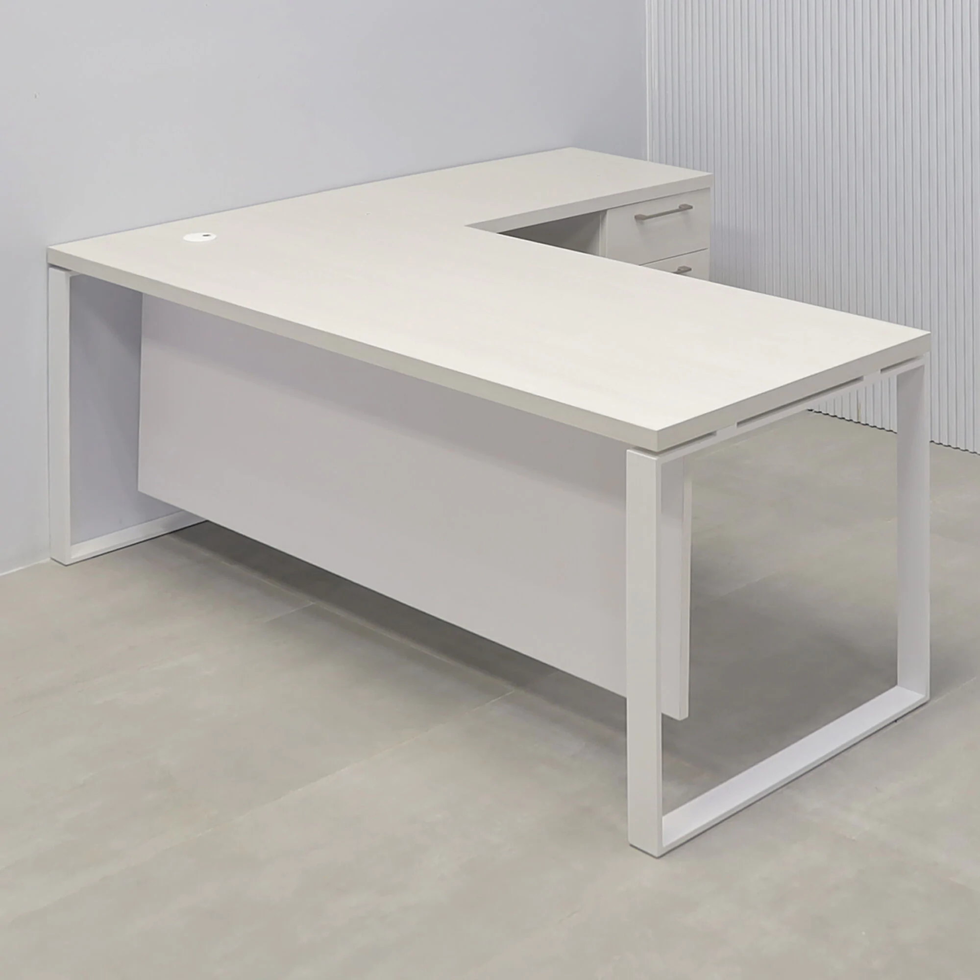 office table white design
